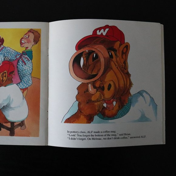 ALF | Office | Vintage Alf Book 987 Alf Summer Camp Adventure Book ...